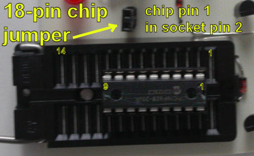 Modified JDM PIC programmer