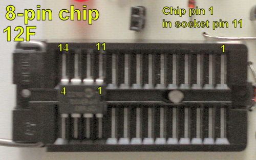 Modified JDM PIC programmer