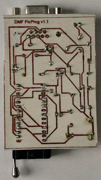 Modified JDM PIC programmer